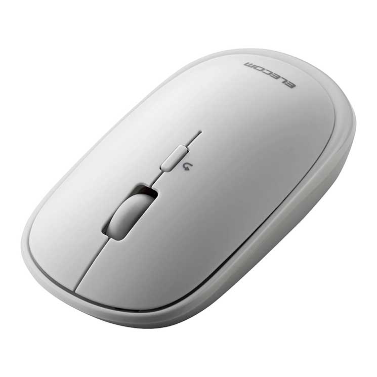 厚さ28mmの薄型設計でカバンに入れて持ち運びしやすい! ソフトレザー製収納ポーチが付属したBluetooth(R)モバイルマウス“Slint(スリント)”。■対応機種：Bluetooth(R)HOGPに対応したWindows OS、mac...