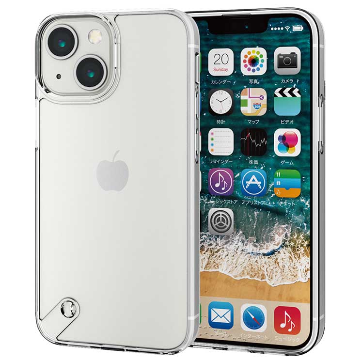 端末のデザインを損なわず、最もシンプルなスタイルで衝撃から守るiPhone13 mini用ハイブリッドケースです。■対応機種：iPhone13 mini ■セット内容：ケース本体×1 ■材質：ケース本体:TPU(熱可塑性ポリウレタン)、ポリ...