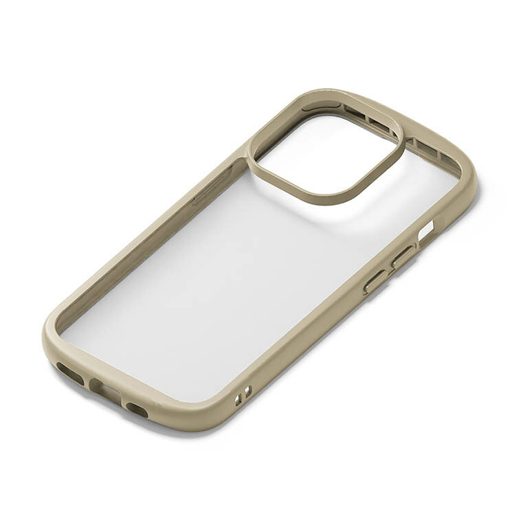 対応機種 iPhone 14 Pro Max デザイン ベージュ 特徴 「PG-22SPT02BE」は、iPhone本体の美しさを活かせる耐衝撃設計の2022年 iPhone 6.7inch トリプルカメラ用 MagSafe充電器対応 クリ...