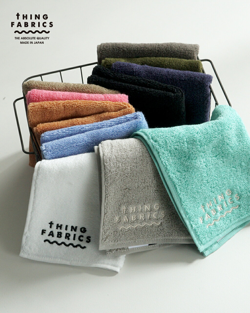 365日、毎日使いたくなる今治のハンドタオル THING FABRICS / シングファブリックス 「&nbsp;TIP TOP 365 Hand Towel&nbsp;/&nbsp;365 ハンドタオル&nbsp;」 【デザイン】 しっと...