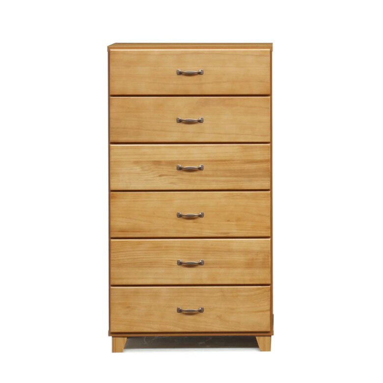 ■商品の特徴 桐材を使用したナチュラル感あふれるデザイン。 幅60cm、高さ約110cmのコンパクトサイズ。 やさしい木目が温かい雰囲気でどんなお部屋にも合う6段チェスト。 信頼の日本製。しっかりとした作り。 ■サイズ 幅60cm×奥行39...