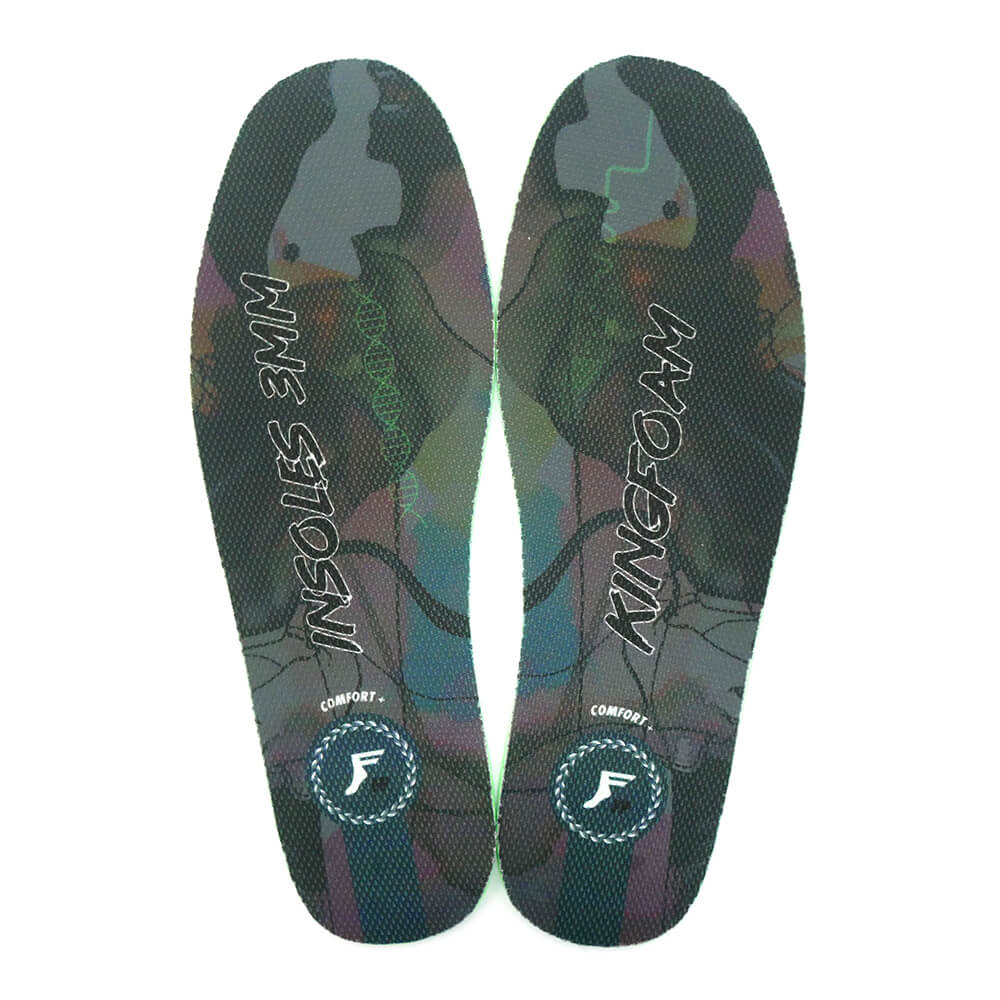 【FOOTPRINT / INSOLE / KINGFOAM FLAT CUT】 スケボー・スケートボードのインソールブランド、FOOTPRINT（フットプリント）。 KINGFOAM INSOLE はクッション性はもちろん度重なる衝撃によ...