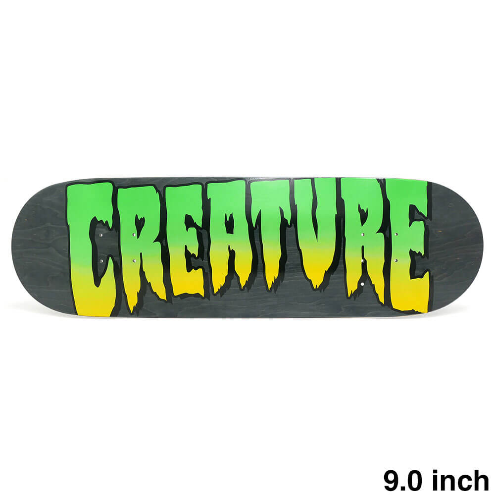 【CREATURE / DECK】 スケボー・スケートボードのデッキブランド、CREATURE（クリーチャー）。 長さ：81.6cm　/　幅：22.8cm ノーズ：18.4cm　/　テール：17.6cm ウィールベース：35.7cm コンケ...