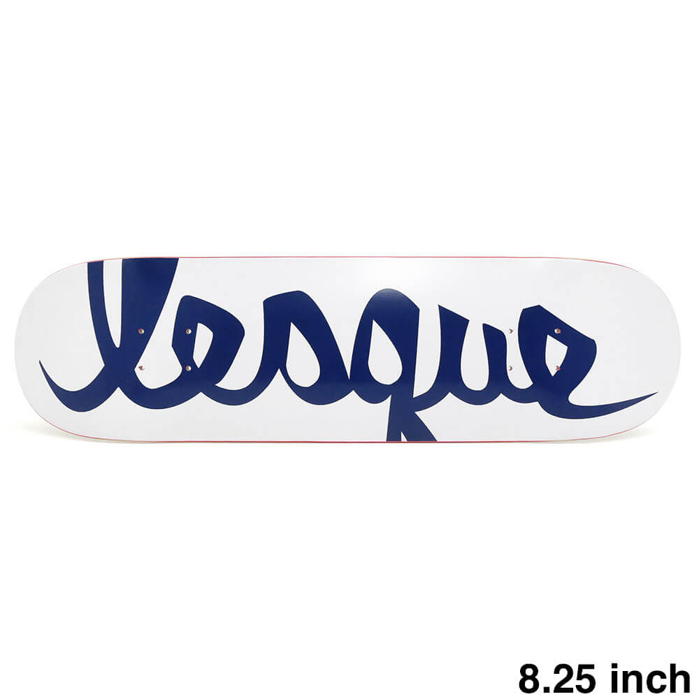 【LESQUE / DECK】 スケボー・スケートボードのドメスティックデッキブランド、LESQUE（レスケ）。 長さ：80.5cm　/　幅：21.0cm ノーズ：18.1cm　/　テール：17.1cm ウィールベース：35.1cm コンケ...