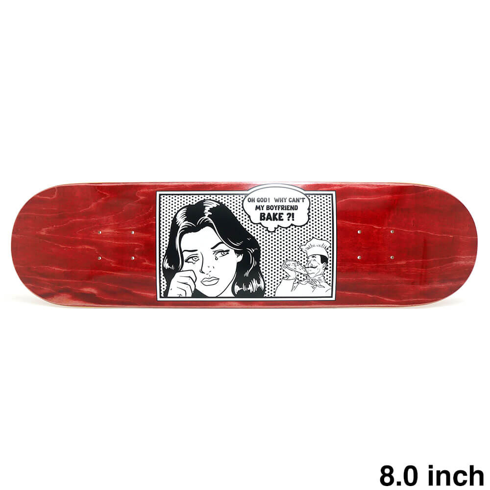 【PIZZA / DECK】 スケボー・スケートボードのデッキブランド、PIZZA（ピザ）。 長さ：79.6cm　/　幅：20.4cm ノーズ：17.7cm　/　テール：17.0cm ウィールベース：35.0cm コンケーブ：中　/　キック...