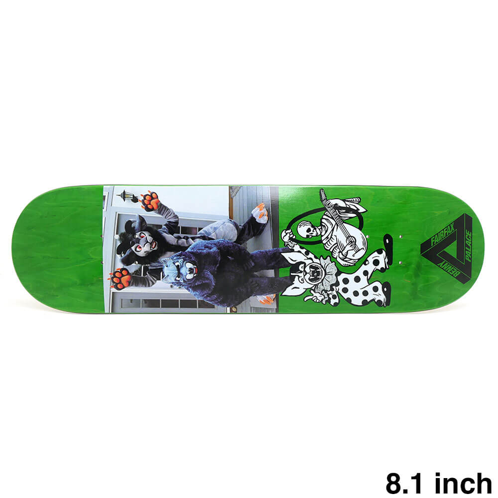 【PALACE / DECK】 イギリス・ロンドン発信のスケボー・スケートボードのデッキブランド、PALACE（パレス）。 長さ：80.7cm　/　幅：20.6cm ノーズ：18.2cm　/　テール：17.0cm ウィールベース：35.6c...