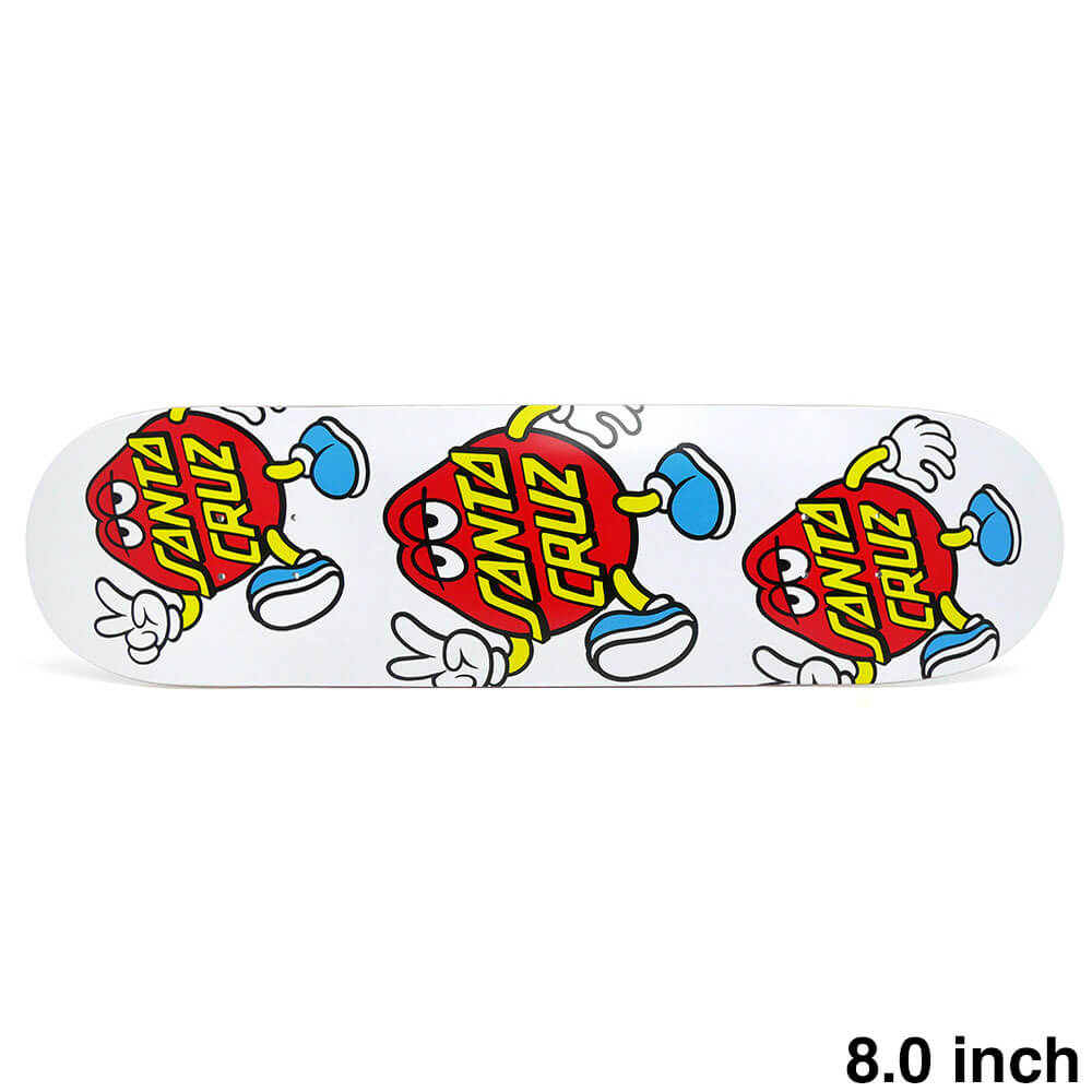 【SANTA CRUZ / DECK】 スケボー・スケートボードの老舗デッキブランド、SANTA CRUZ（サンタクルーズ）。 長さ：80.3cm　/　幅：20.4cm ノーズ：18.0cm　/　テール：16.8cm ウィールベース：35....