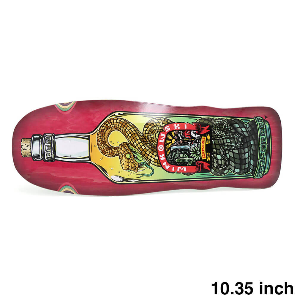 【SANTA CRUZ / DECK】 スケボー・スケートボードの老舗デッキブランド、SANTA CRUZ（サンタクルーズ）。 長さ：77.6cm　/　幅：26.3cm ノーズ：12.2cm　/　テール：17.5cm ウィールベース：37....