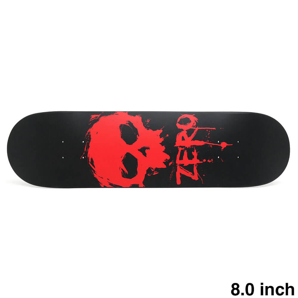 【ZERO / DECK】 JAMIE THOMAS が手掛けるスケボー・スケートボードのデッキブランド、ZERO（ゼロ）。 長さ：80.2cm　/　幅：20.4cm ノーズ：18.0cm　/　テール：17.3cm ウィールベース：34.9...