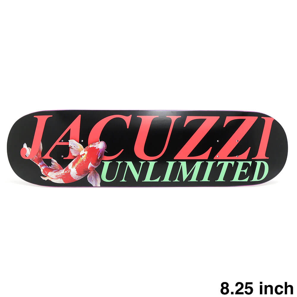 【JACUZZI / DECK】 LOUIE BARLETTA が手掛けるスケボー・スケートボードのデッキブランド、JACUZZI（ジャグジー）。 長さ：81.9cm　/　幅：21.0cm ノーズ：18.8cm　/　テール：17.6cm ウ...