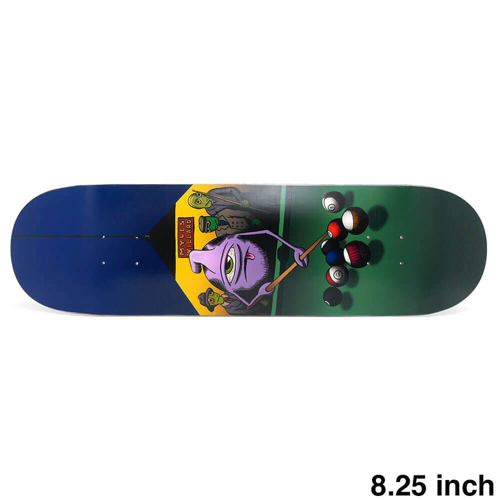 【TOY MACHINE / DECK】 ED TEMPLETONが手掛けるスケボー・スケートボードのデッキブランド、TOY MACHINE（トイマシーン）。 長さ：81.5cm　/　幅：21.0cm ノーズ：18.9cm　/　テール：17...