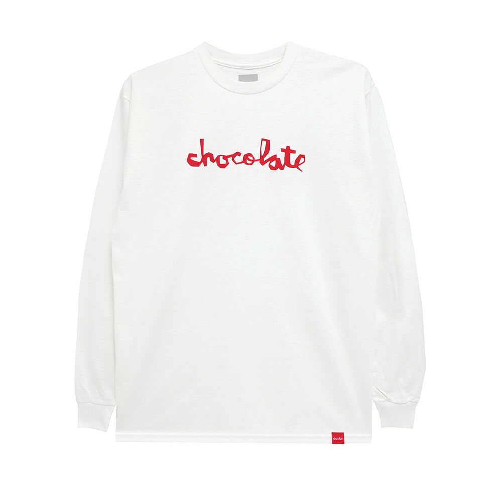 【CHOCOLATE / LONG SLEEVE T-SHIRTS】 スケボー・スケートボードのデッキブランド、CHOCOLATE（チョコレート）の長袖Tシャツです。 フロントプリント、左裾にブランドタグが施されています。 【素材】 コット...