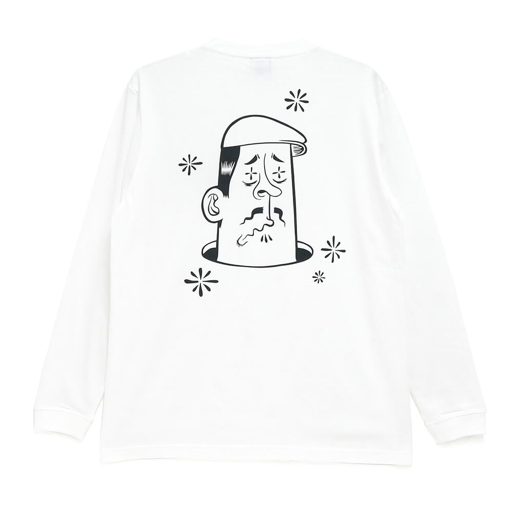 【CALIFORNIA STREET / LONG SLEEVE T-SHIRTS】 ESOW 氏がデザインした、当店オリジナルの限定アイテムになります。 左胸プリント、バックプリントが施されています。 【ESOW】 拠点を東京/浅草に置き...