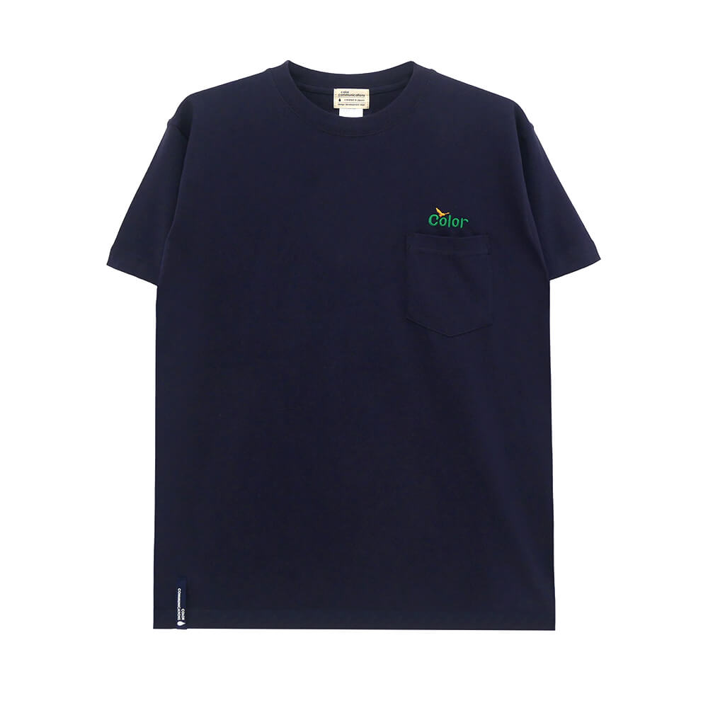 【COLOR COMMUNICATIONS / T-SHIRTS】 スケボー・スケートボードのドメスティックアパレルブランド、COLOR COMMUNICATIONS（カラーコミュニケーションズ）のTシャツです。 左胸のポケット上にワンポイ...