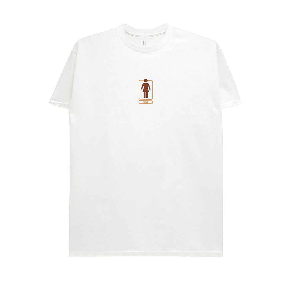 【GIRL / T-SHIRTS】 スケボー・スケートボードのデッキブランド、GIRL（ガール）のTシャツです。 フロントプリントが施されています。 【素材】 コットン 100%。 【サイズ】 M：着丈/約68cm、身幅/約50cm、袖丈/...
