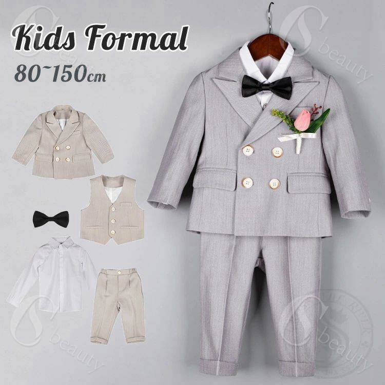 SPEC　商品仕様 素材 カラー サイズ感 ポリエステル 画像色 普通 伸縮性 透け感 生地の厚さ 普通 なし 普通 サイズ ジャケット丈 / バスト ベスト-バスト ズボン丈 参考身長 80 33 / 60 58 40 70-80 90 ...