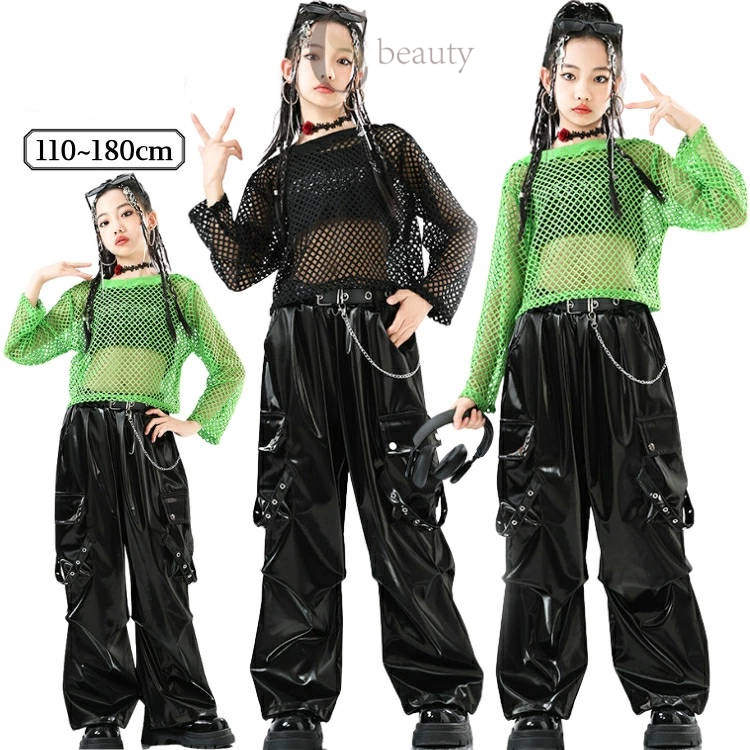 商品内容 キッズダンス衣装 セット/ 単品商品仕様 素材：ポリエステル、その他 商品サイズ 　写真を参考してください。 梱包 現在、弊ショップの包装につきましては、エコ包装にて郵送しておりますので、プレゼント用のラッピング包装、熨斗の添付は...