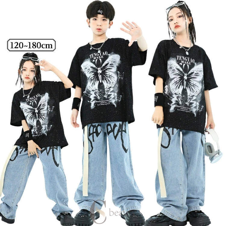 商品内容 キッズダンス衣装 セット/ 単品商品仕様 素材：ポリエステル、その他 商品サイズ 　写真を参考してください。 梱包 現在、弊ショップの包装につきましては、エコ包装にて郵送しておりますので、プレゼント用のラッピング包装、熨斗の添付は...