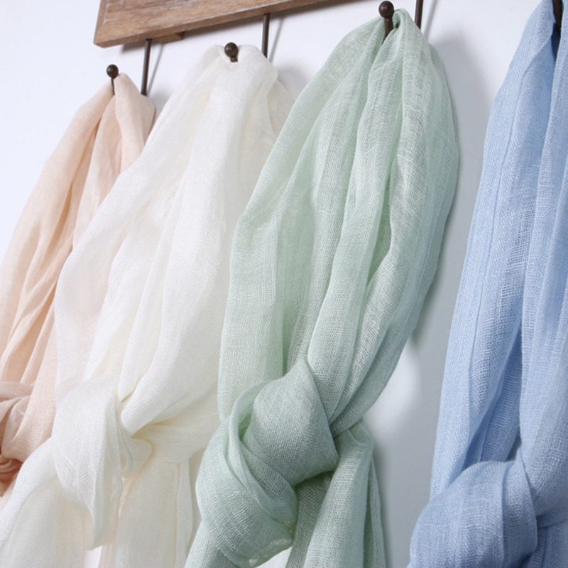 ストール 亜麻 100％ リネン 大判 レディース くすみカラー 春 夏 UV 紫外線 冷房対策 薄手 麻 スカーフ 天然繊維 ガーゼ タオル 無地 爽やか 首元 日よけ 軽い 軽量 花見 母の日 プレゼント パステル アースカラー ギフト...