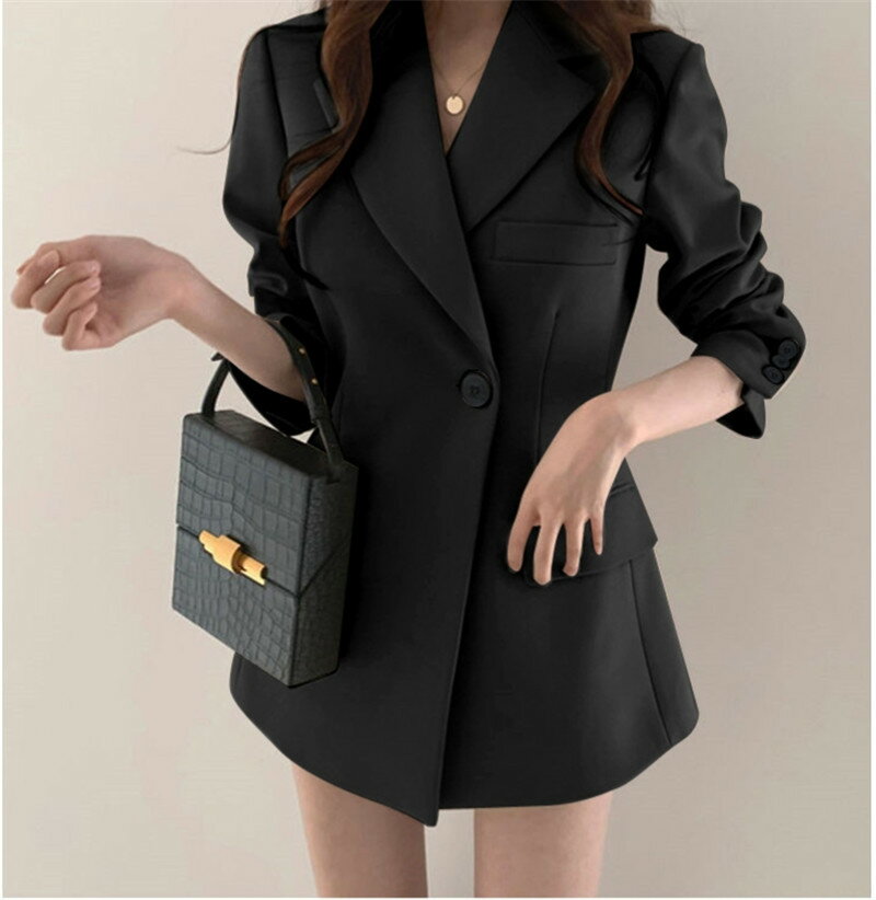 スーツ ビジネスジャケット テーラードジャケット ライトアウター 長袖 レディース ジャケット ビジネス オフィス アウター 体型カバー カジュアル フォーマル きれいめ 大人 通勤 面接 仕事用 【品　番】jinniu24 【サイズ】 M...