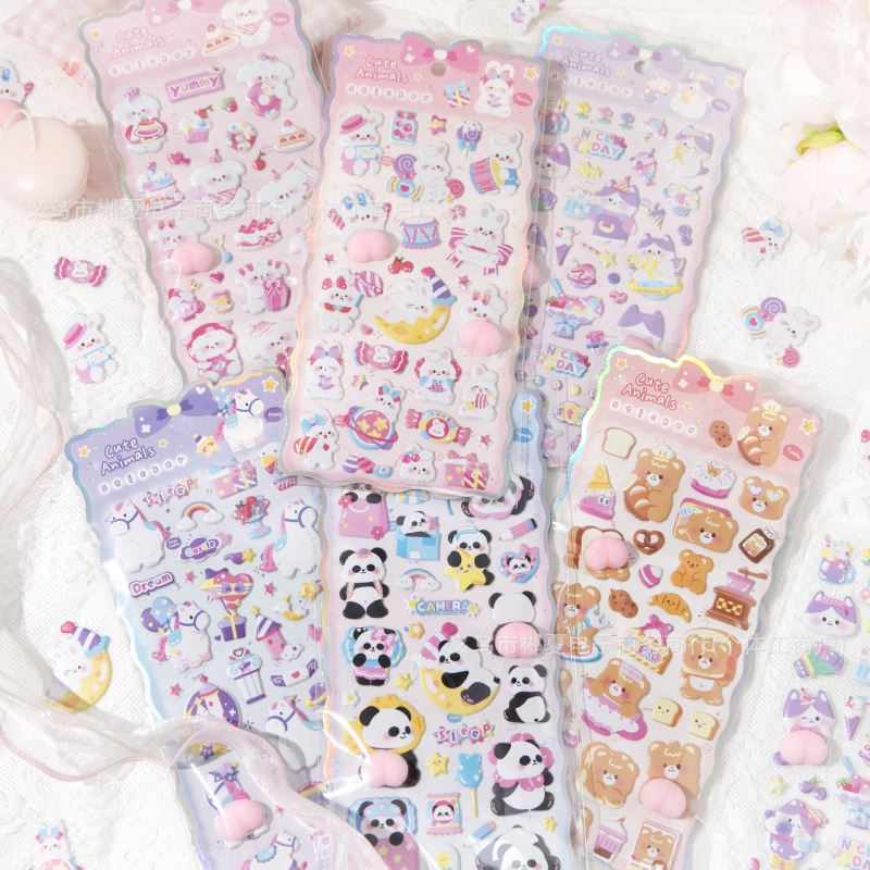 ● 商品情報 ぷくぷくシール お尻シール デコシール 3Dステッカー ラベル 手帳素材 DIY 粘着シール テープ 可愛い スマホケース飾りから手帳デコまで、あなたの創造性を刺激。貼り付け可能なあらゆる場所があなたのアート空間に。 スマホケ...