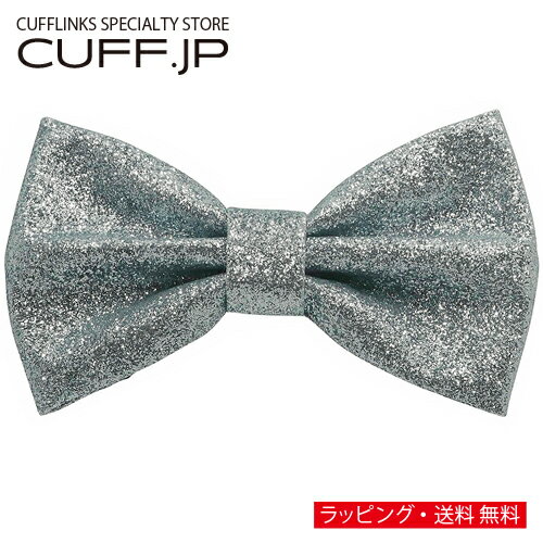 キラキラとしたメタリックな蝶ネクタイ。 メタリックパウダーがコーティングしてあり、硬さのある素材です。 長さを調節し、フックで留める簡易装着タイプ。 ご自身で結ぶ必要なく簡単に装着出来ます。 カラー：ライトブルー スタイル：バンド　簡易タイ...