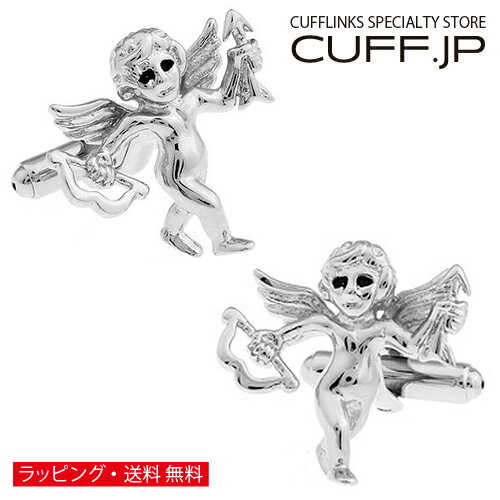 エンジェルをモチーフにしたカフス。 幸せを運んでくれ、祝福を与えてくれるとされる天使。 日常の自分へのお守り、大切な人へのプレゼントにお薦めです。 自分用、大切な人へのギフト・男性用プレゼントに最適。 専用のケースにいれてお届けします。 カ...