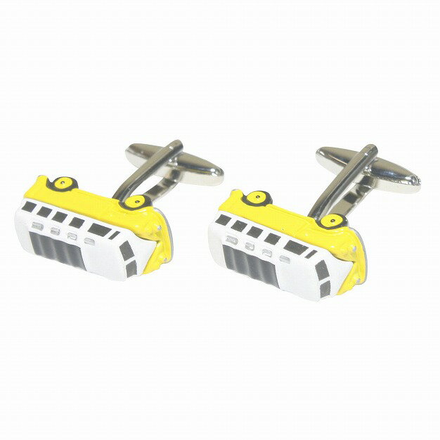 イエローカラーのワーゲンバスを デザインしたカフスボタン 袖口のアクセントになりますよ ベースカラーーシルバー 素材ーbrass(真鍮） サイズー10x23mm ・選べるお支払い方法　　・各種クレジットカード　・代金引換　・銀行振込　・後払...