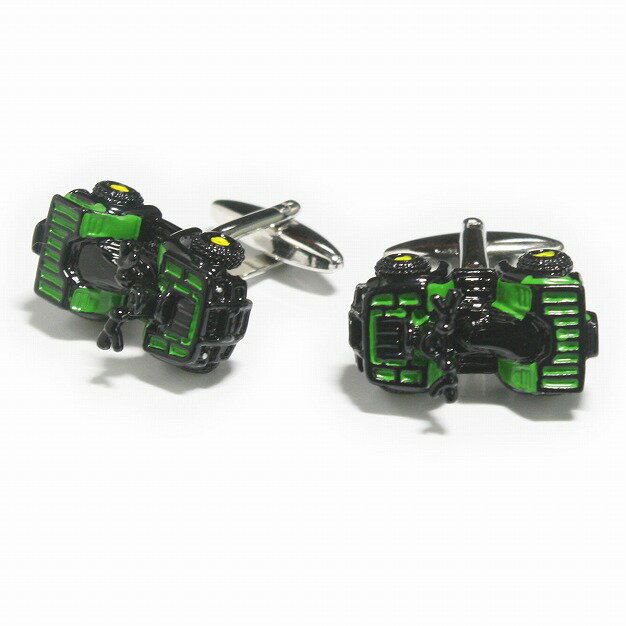 バギーをデザインしたカフスボタン しっかりとした作りこみなのでバギー好きな 人も満足できますよ。 ベースカラーーシルバー 素材ー真鍮・ロジウムコーティング サイズー14x23mm ・選べるお支払い方法　　・各種クレジットカード　・代金引換　...