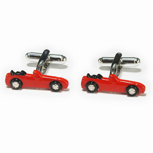 オープンカーをモチーフにしたユニークなカフスボタン 袖口に注目が集まりますよ。 自分用としてはもちろん、プレゼントとしても大変喜ばれますよ ベースカラーーシルバー 素材ーbrass（真鍮） サイズー7x25mm 【カフス・カフリンクス】 ・...