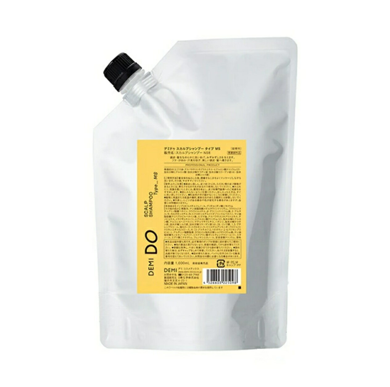 【新品】 デミドゥ スカルプシャンプー タイプ MS 1000ml リフィル 詰替え用 SCALP SHAMPOO Type MS 1000g デミ ヘアケア 正規品 デミドゥ スカルプシャンプー タイプ MS 1000ml リフィル 地肌...