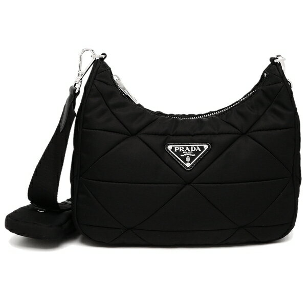 【楽天市場】プラダ ショルダーバッグ パデットリナイロン トライアングルロゴ ブラック レディース Prada 1bc151 Rdjn B9o