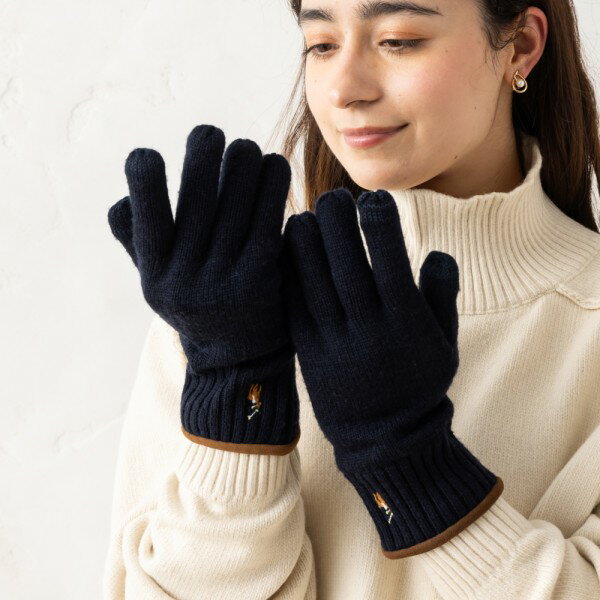 ポロラルフローレン 手袋 ネイビー ブラウン メンズ POLO RALPH ポロラルフローレン 手袋 ネイビー ブラウン メンズ POLO RALPH