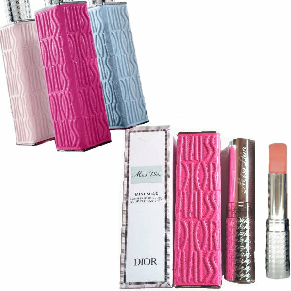 スティック フレグランス用ケース　のみ　カバー 本品は、ケースのみの販売です。別売りのミス ディオール パルファン ミニ ミス、ブルーミング ブーケ ミニ ミス、オードゥ パルファン ミニ ミスのリフィルと一緒にお使いください。 スティック...