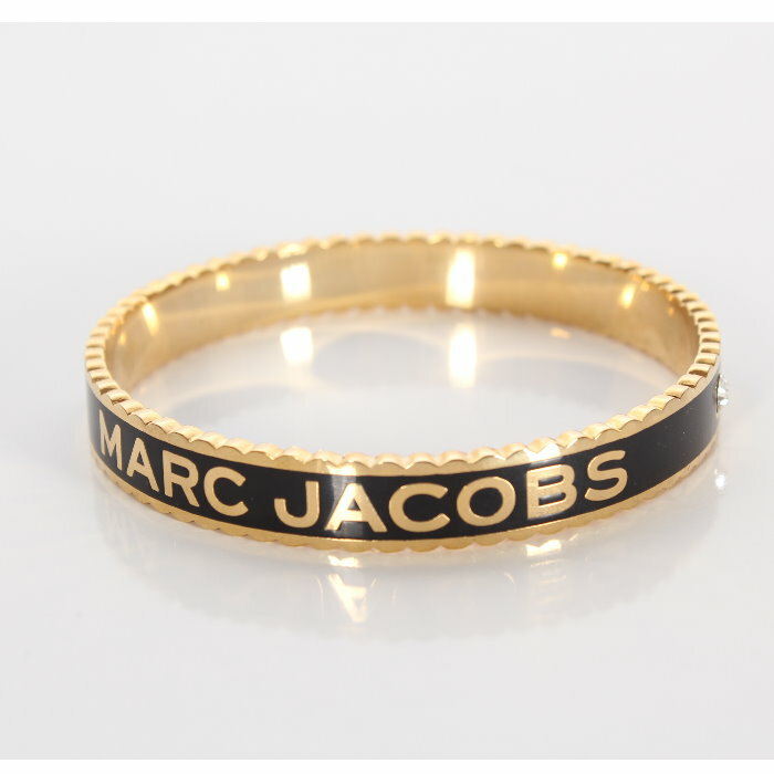 ■商品名 マークジェイコブス MARC JACOBS ザ メダリオン バングル　ブレスレット ブラック/ゴールド レディース アクセサリー THE MEDALLION BRACELET ■型番 J105MT7PF22-001 ■サイズ 幅：...