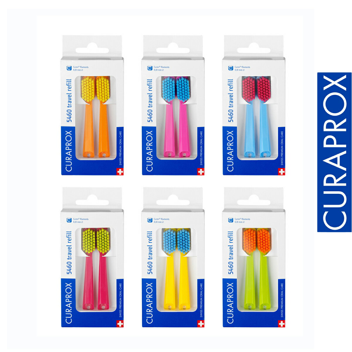 【公式】トラベルセット クラプロックスビーユー CS5460 歯ブラシ トラベル用リフィル トラベルセット　クラプロックスビーユーに付属のCS5460トラベル用歯ブラシの リフィル2本セットとなります。 ＜セット内容＞ ・CS5460トラベ...