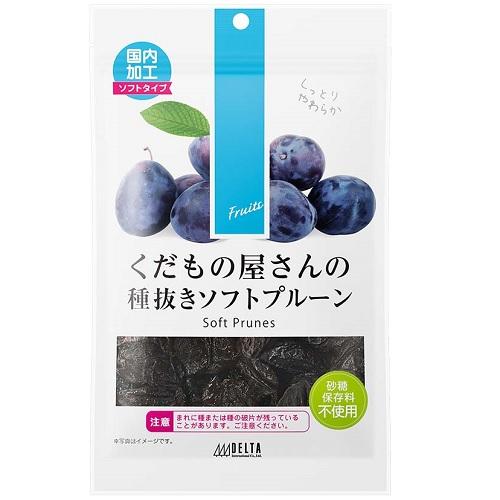 【くだもの屋さんの種抜きソフトプルーンの商品詳細】 ●毎日の食生活にプルーンの力を手軽にプラス ●プルーンには、食物繊維、カリウム、ビタミンB6がたっぷり含まれています。 ●砂糖と保存料不使用 ●ひと粒ずつ種抜きをしているため、種まわりの一...