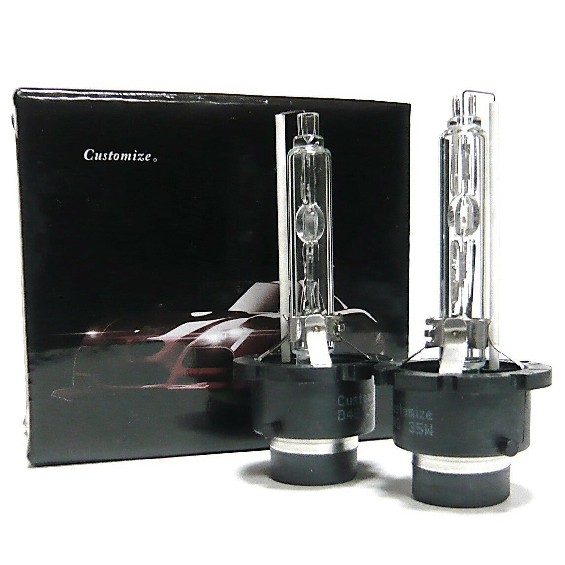 送料無料 D2S 35W 6000K HIDバルブ ヘッドライト マウント付 交換用 2本セット 1年保証 ヘッドライト 純正交換 HID バルブ D2C D2S 交換 6000K 白 白色 ホワイト D2R D2Sバルブ 1