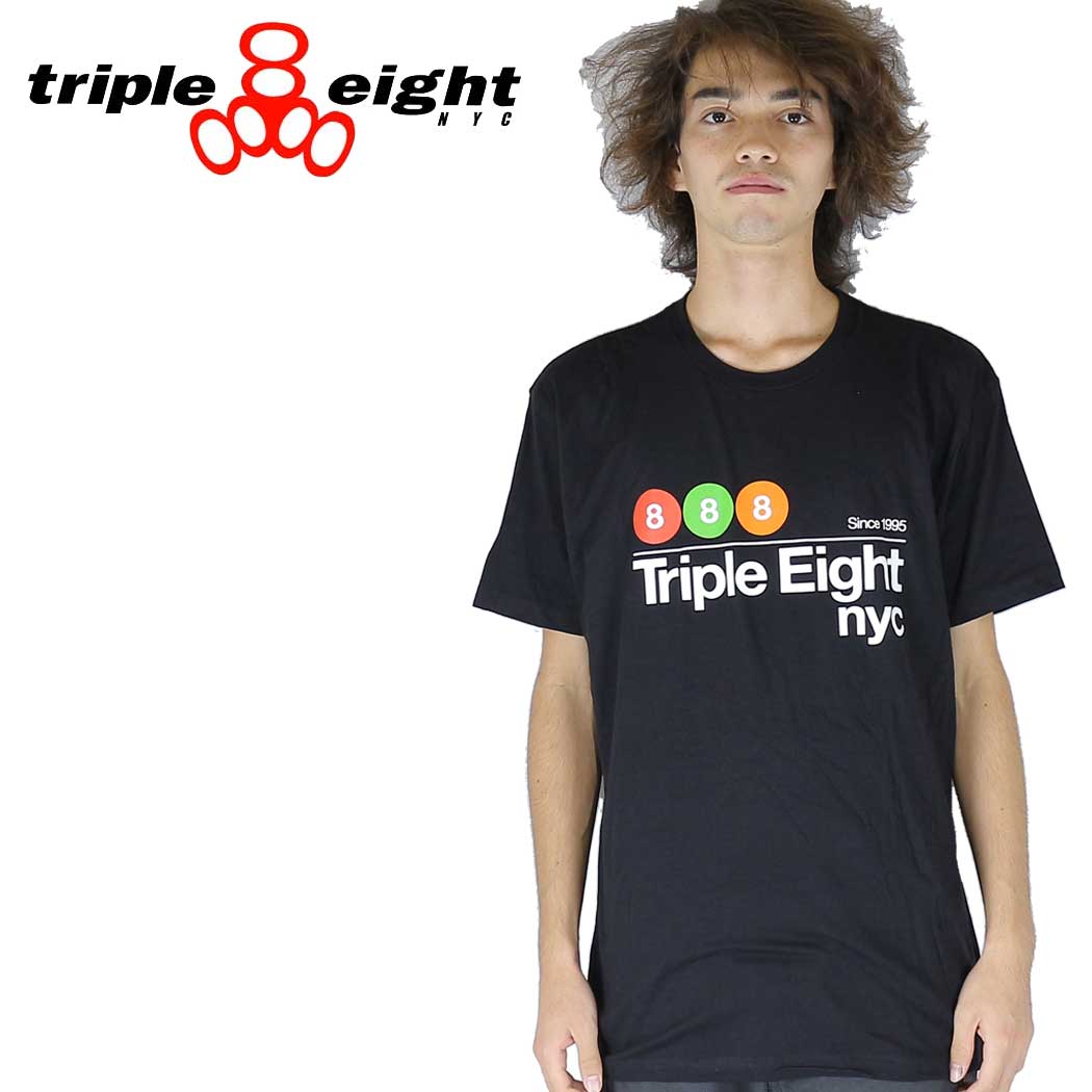 ブランドTriple Eight トリプル エイト 商品Triple Eight Subway T-Shirt Black トリプル エイト サブウェイ Tシャツ ブラック 商品説明 代表的スケートボードパッドブランド、トリプルエイトのTシ...