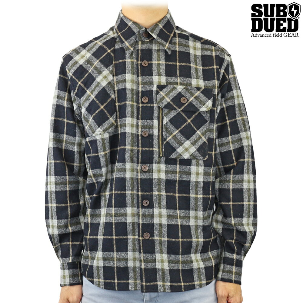 ◆ブランド SUBDUED ◆商品名 Ullr Shirt ◆サイズ:着丈/身幅/袖丈(cm) S:72/54/58 M:75/56/60 L:77/58/62 XL:80/60/64 ◆商品情報 狩りと釣りをテーマにした「ハンティングan...