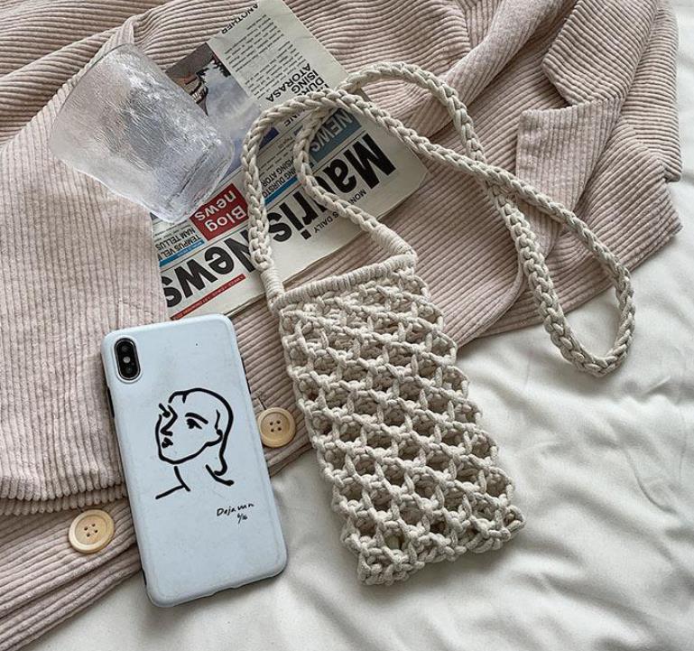 ■素材：コットン(綿糸） ■サイズ（cm）:幅10　高18　厚2.5 ■原産国：中国 ■カラー：3色 注意事項 ■細心な注意を払って検品しておりますが、海外製造の商品により、若干のズレ、歪み、匂い、汚れなどがある場合がございます。これらの場...