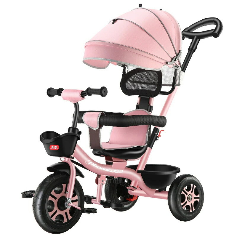 この商品について【3-in-1三輪車】1歳〜8歳のお子様に適しています。このベビーカーは、さまざまな段階の子供に合わせて、幼児用ベビーカー、親のステアリング三輪車、乗り方を学ぶ三輪車、クラシック三輪車として使用できます。 。【ペアレント・ア...