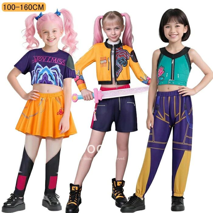 Item Information 商品名 K-POP ガールズ！コスプレ衣装セット 素材 ポリエステル 説明 ハロウィン、クリスマス、仮装大会、撮影、通常用、学園祭、お祭り、イベント、文化祭、プレゼント、パーティー用、コレクション、コミケ、...