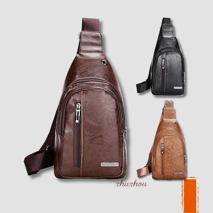 ショルダー ボディ ボディバッグ バッグ ショルダー メンズ pu レザー バック ワンショルダー 斜めがけ 肩掛け プレゼント素 材：puカラー：ブラック、コーヒー、カーキ◆サイズ：30cm*17cm*5cm【主な使用用途】ショルダーバッ...