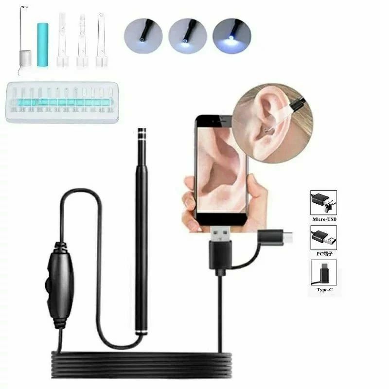 商品情報商品説明 おすすめポイント多用途の耳かきカメラ:耳鼻検査としての電子耳鏡だけでなく、オプションも豊富で耳かき先端と一体化できて内耳を見ながら耳垢を取り除けます。耳かき先端を取り外すと内視鏡になって、口腔、喉、鼻腔、頭皮の毛穴、背中の...