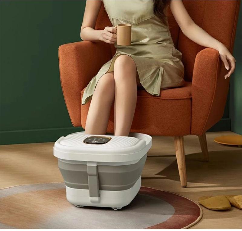 商品情報電動ホットフットバス！！長時間冷めることもなく経済的で衛生的です。家族や友人の健康に気を付けてほしいから健康グッズをプレゼントいたします。重量(約)：1.96KG電源コード長さ：1.35m素材：PP+TPE電力：450W周波数：50...
