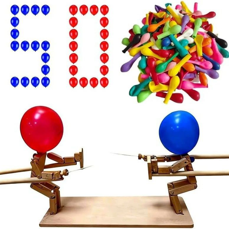 【商品コード】：y813205【セット】5mmプレート＋武器4つ＋風船100個生産国：中国【この商品について】【激しいアクション】勝利するには相手の風船を割る必要がある、2 人用のバルーン バトル ゲームをお楽しみください。シンプルなルール...