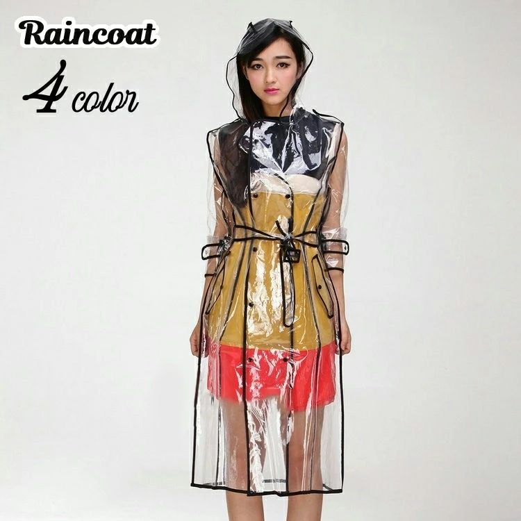 トレンチコート風デザインがおしゃれなレディース用レインコートパイピングがファッションのアクセントに。雨の日のおしゃれに◎ 【サイズについて】画像をご参照ください。 【カラーについて】生産ロットにより柄の出方や色の濃淡が異なる場合がございます...