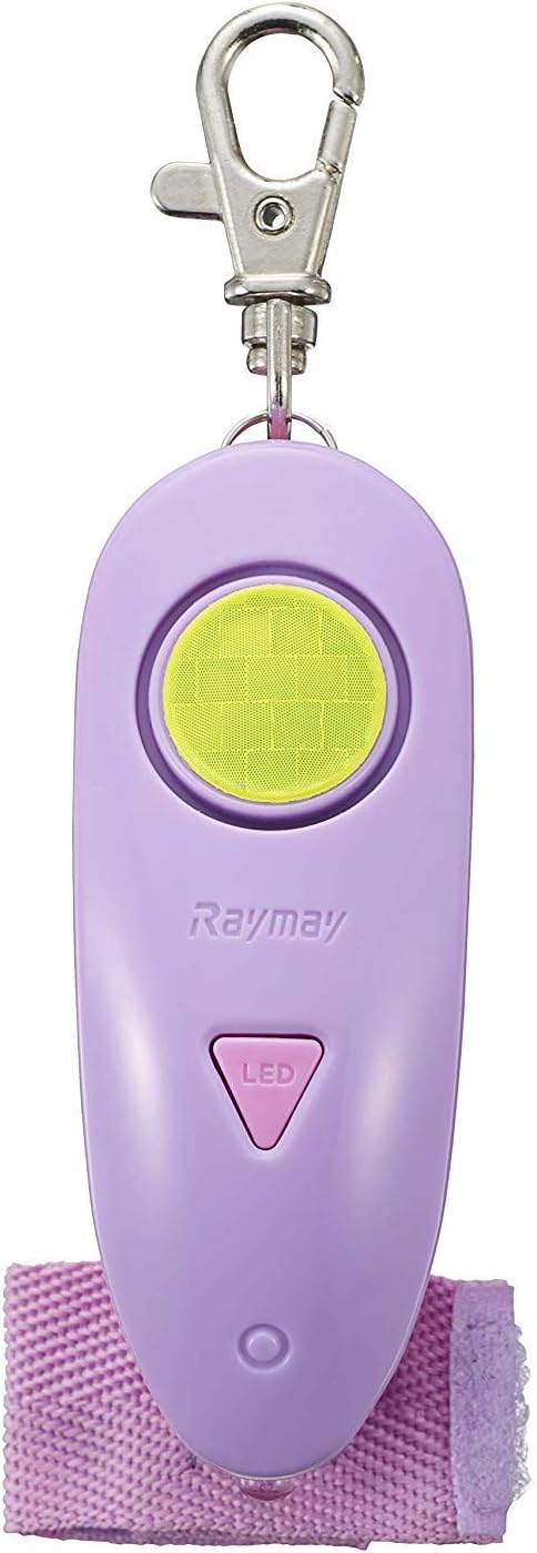 レイメイ藤井 防犯ブザー 小学生 女の子 防水 ギュッと1秒 スグナル ピンク EBB179P ギュッと握ってすぐ安心！大音量90dBの防犯ブザー いざという時、1秒で鳴る安心ブザー お子さまの毎日に、持ち歩く安心 光って知らせて守る、LE...