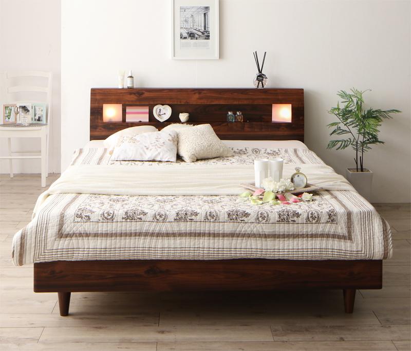 ■関連商品本商品のサイズ、色違い、関連商品はこちら■商品内容新婚生活応援ワンランクアップ二人生活 棚・コンセント付デザインすのこベッド【Mariabella】マリアベーラ SIZE D(140) Q/SS+SS(160) WK/S+S(20...